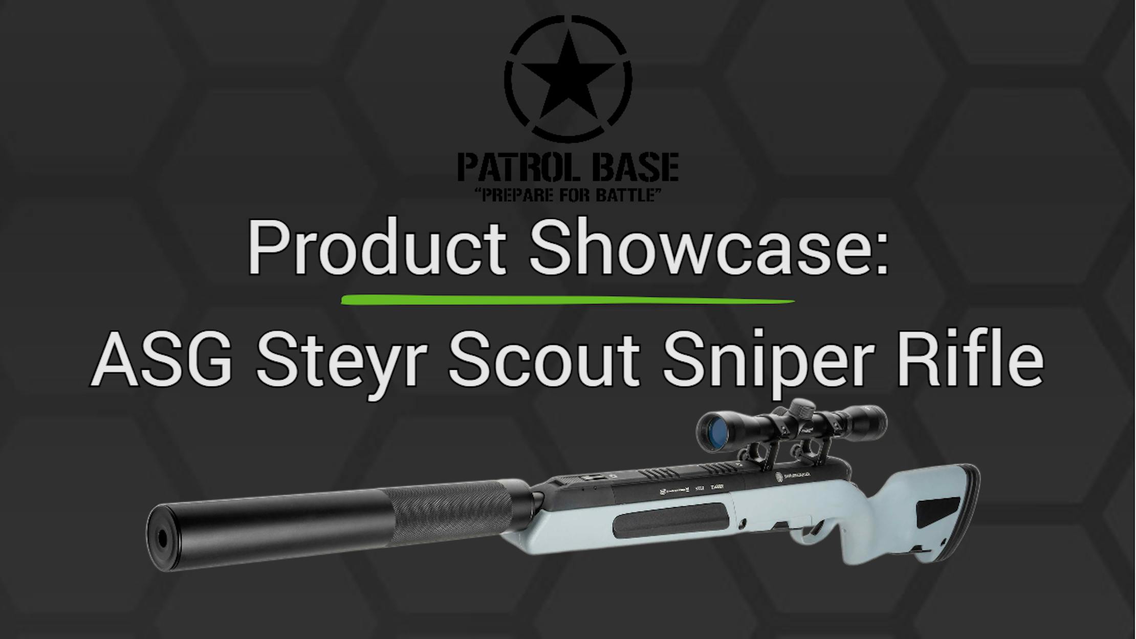 Product Showcase: ASG Steyr Scout Sniper Rifle