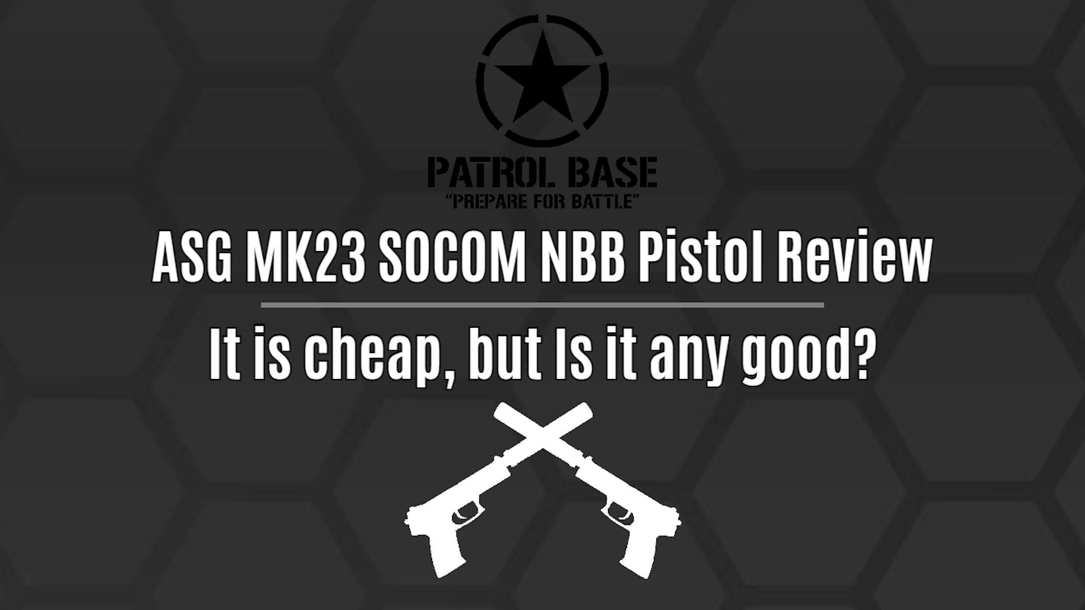 ASG MK23 SOCOM: A cheap sidearm for Airsoft Snipers - Is it any good?