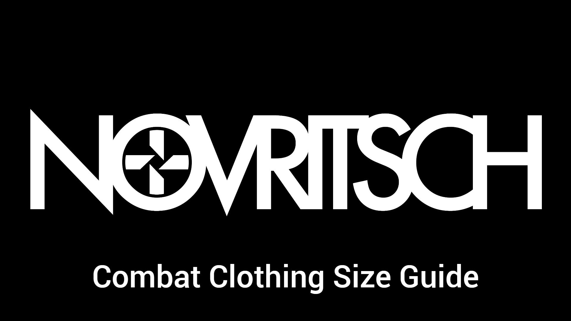 Novritsch Clothing Size Charts | Patrol Base UK