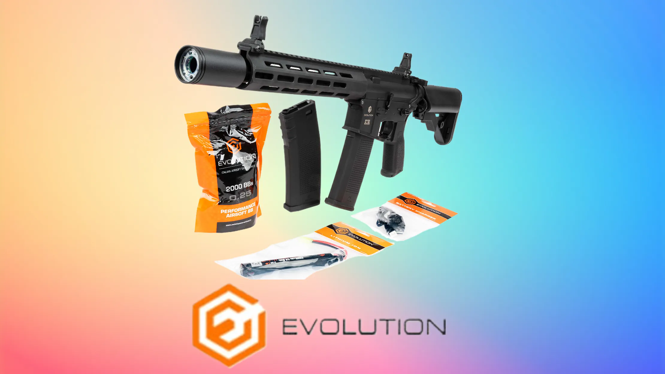 Evolution M4/AR-15 Muzzle Flash Blaster | Airsoft Beginner Set