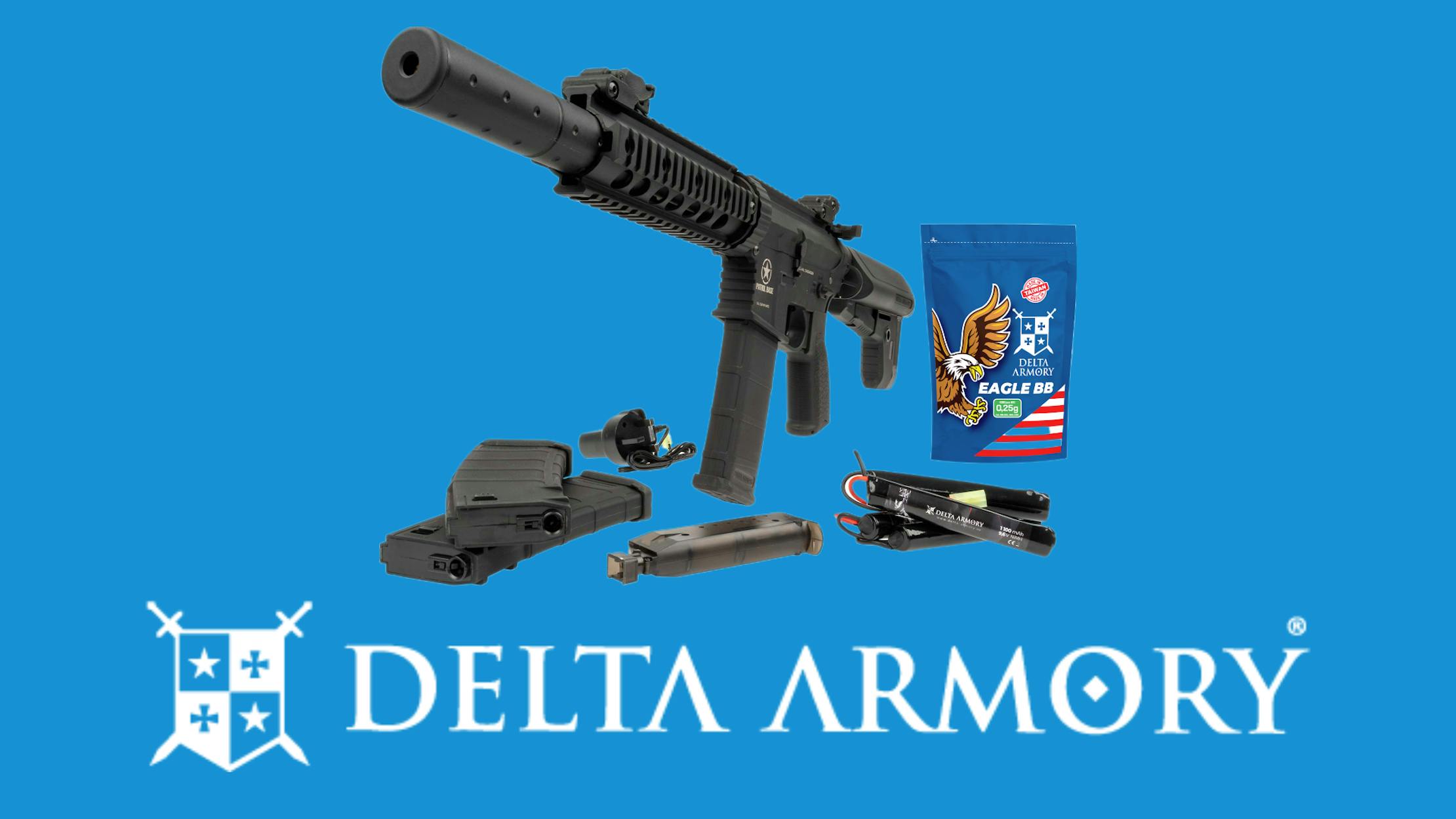Delta Armory X Patrol Base Bundle: Airsoft's Best Value Starter Bundle