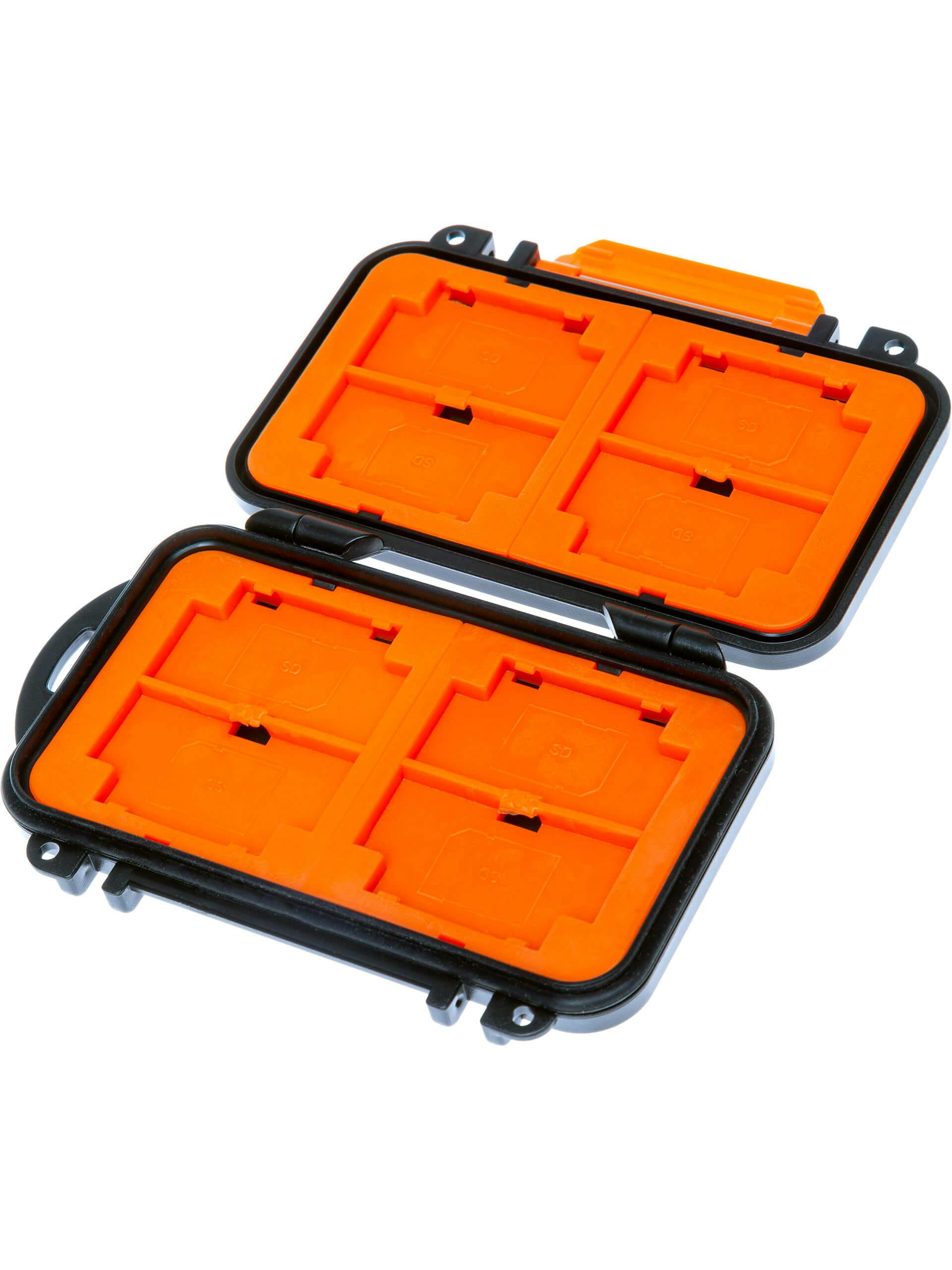 PARRA - Rugged Modular SD Card Hard Case for up to x8 SD Cards