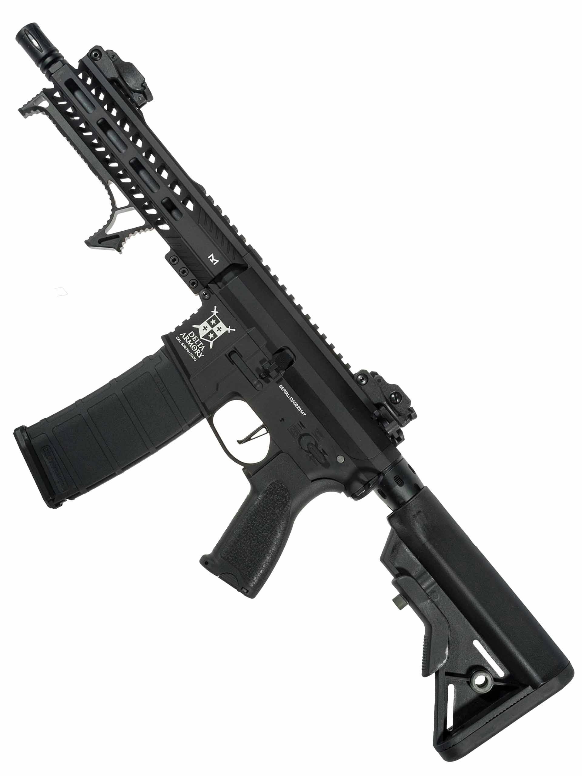 Delta Armory DA-A13-ETU ALPHA™ 8" M-LOK M4/AR-15 AEG | Patrol Base UK