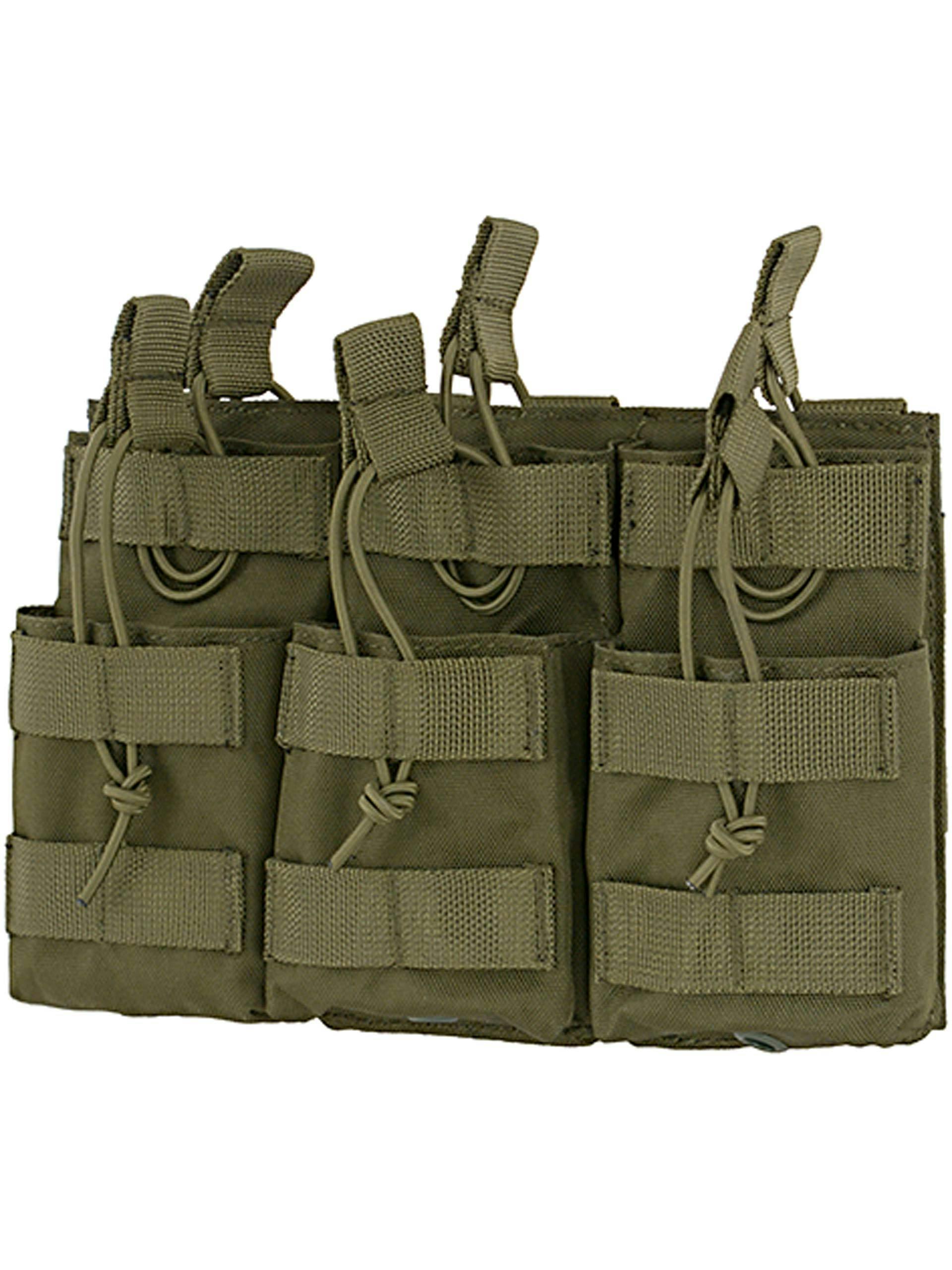 8Fields Tactical - MOLLE Triple Stacker M4/AR-15 Magazine Pouch