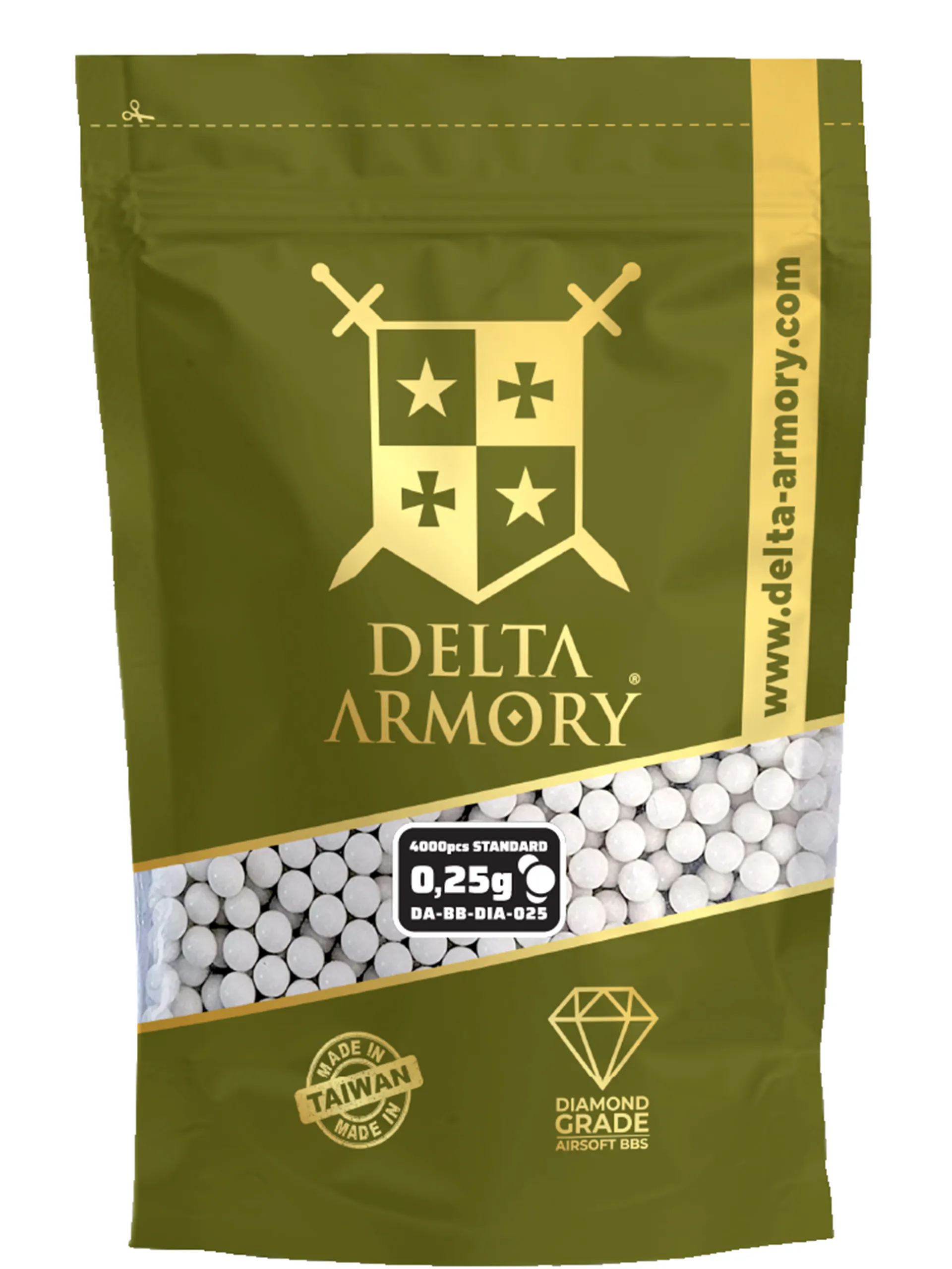 Delta Armory 0.25g Diamond 6mm BB | Patrol Base UK