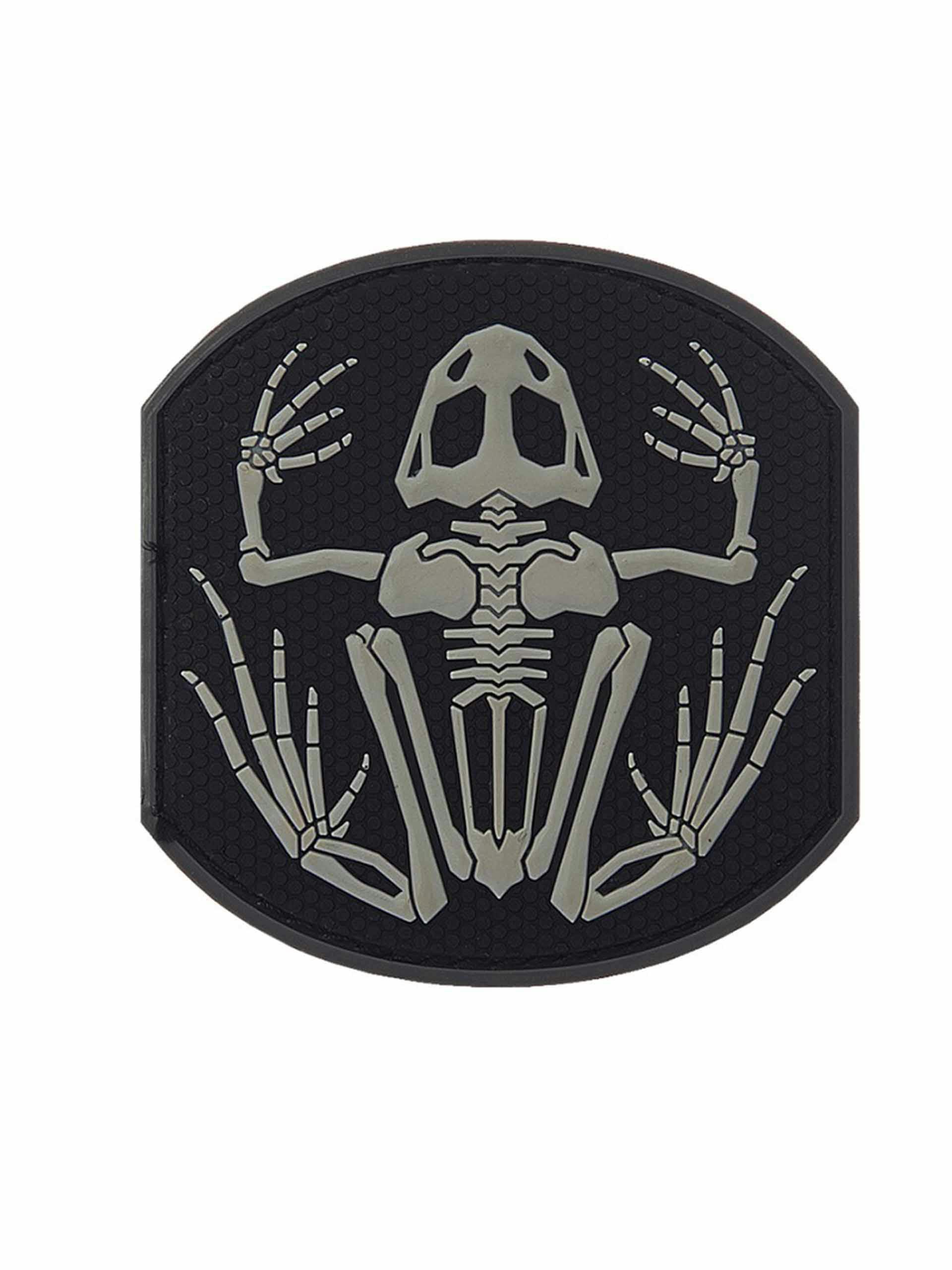 101 Inc. Frog Skeleton 3D PVC Patch | Patrol Base UK