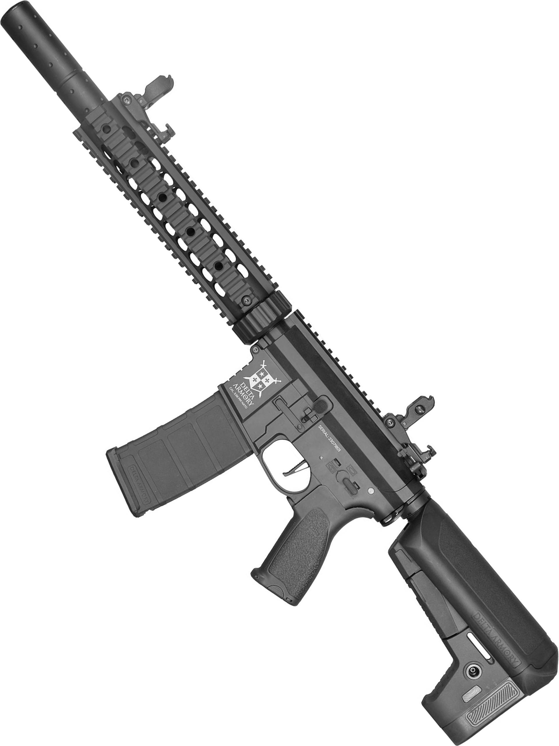 Delta Armory DA-B08 BRAVO™ 9" SilentOps M4/AR-15 AEG | Patrol Base UK