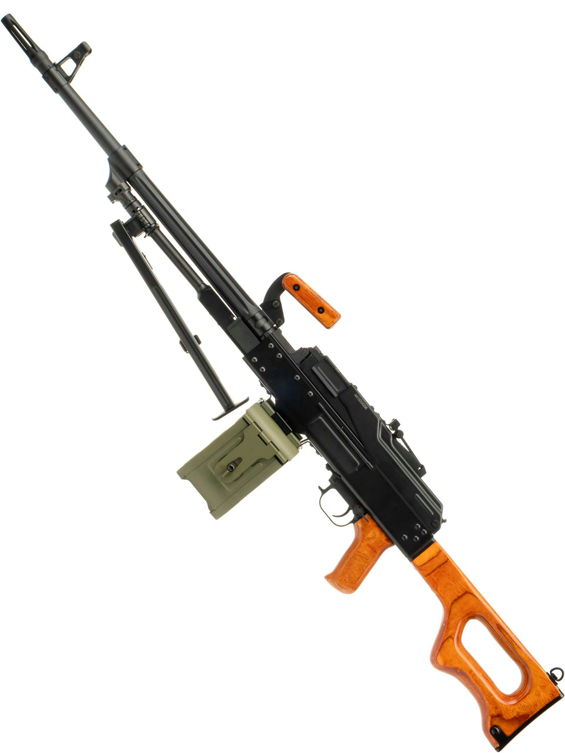 A&K PK Machine Gun AEG - Real Wood | Patrol Base UK