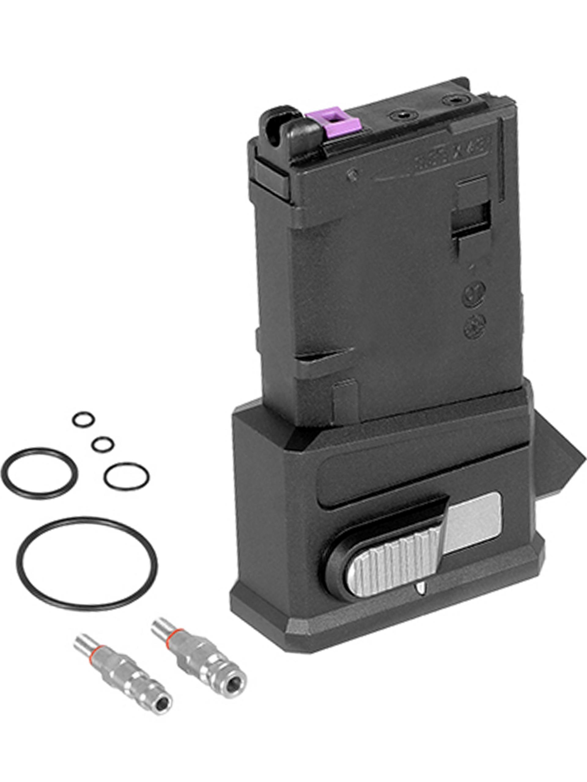 Army Armament HPA P30 Adapter for M4/AR-15 AEG Magazines; CGS/MWS