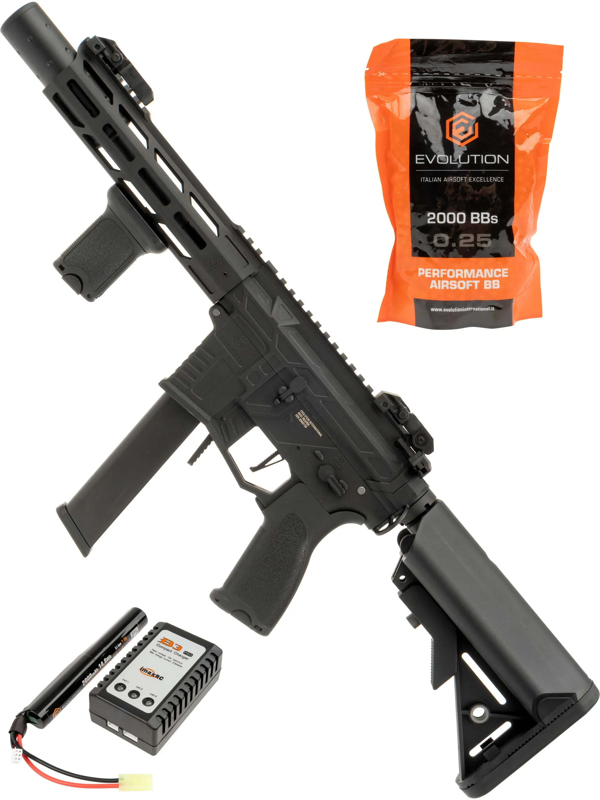Evolution Reaper S EMR AR-9SD SMG AEG; Starter Set | Patrol Base UK