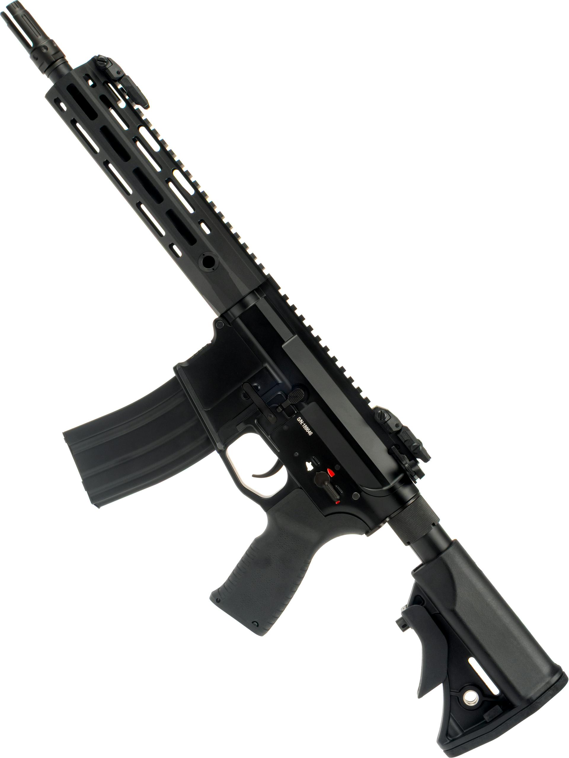 CYMA Platinum CM.097F M4/AR-15 CQB AEG; Kestrel Basic ETU