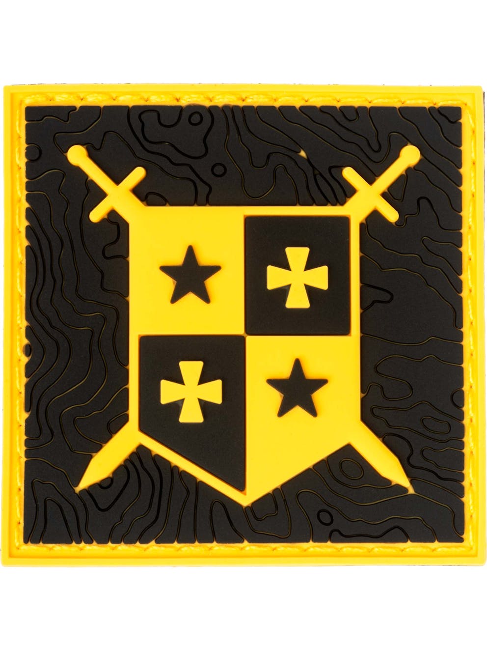 Delta Armory Topographic Shield 3D PVC Patch | Patrol Base UK