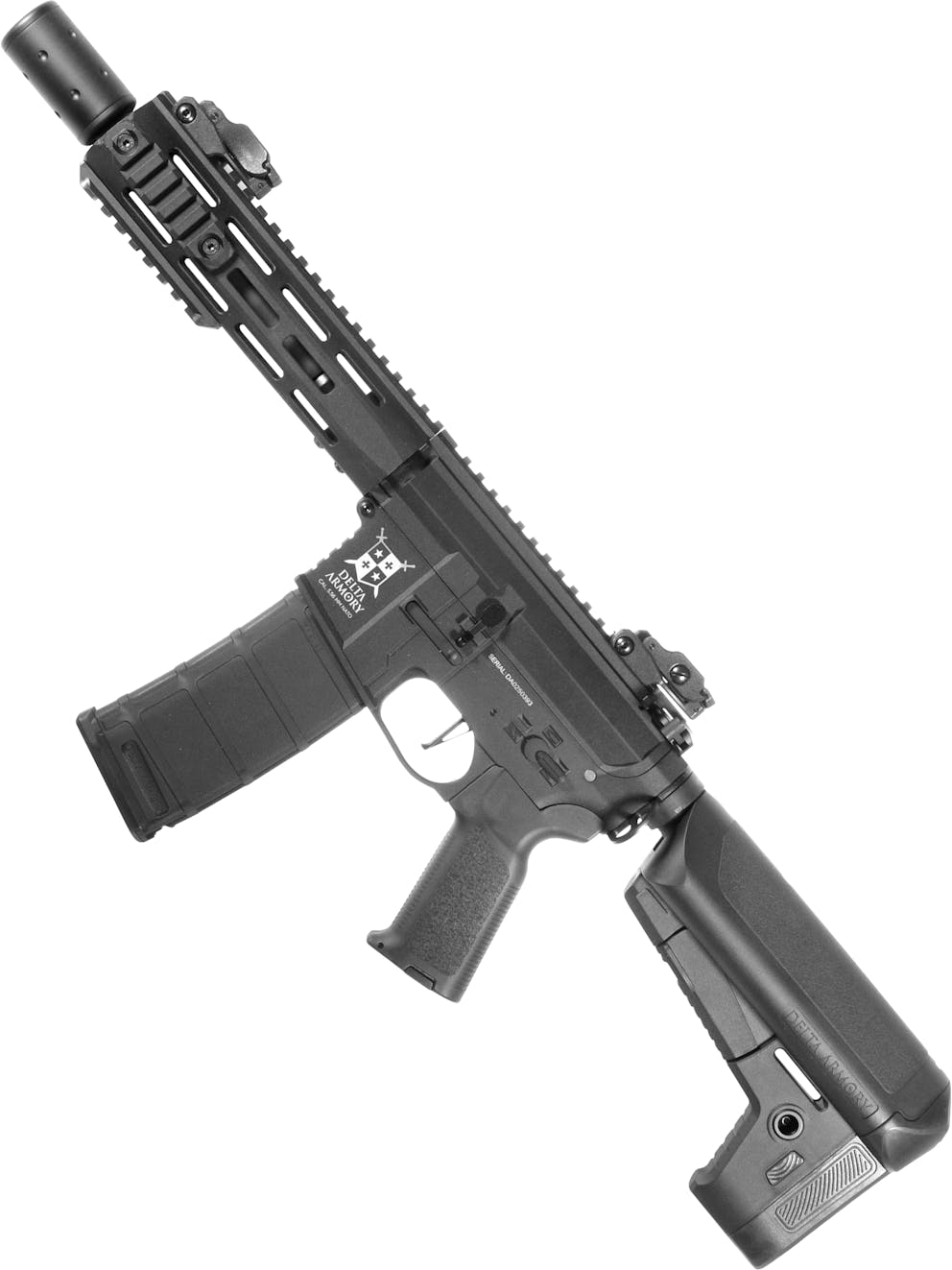 Delta Armory DA-C10 CHARLIE™ 8" M-LOK SilentOps M4/AR-15 AEG