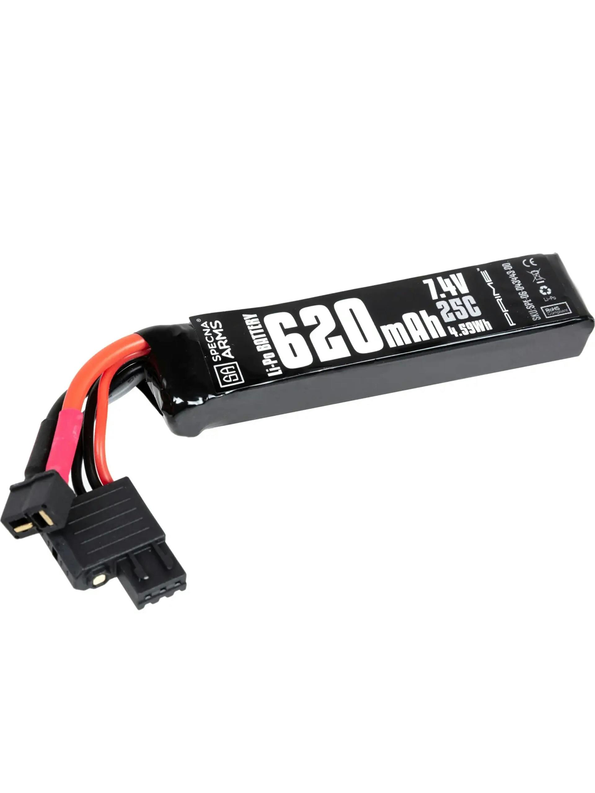 Specna Arms Gens Ace 7.4V 25C 620mAh G-Tech battery for AEPs