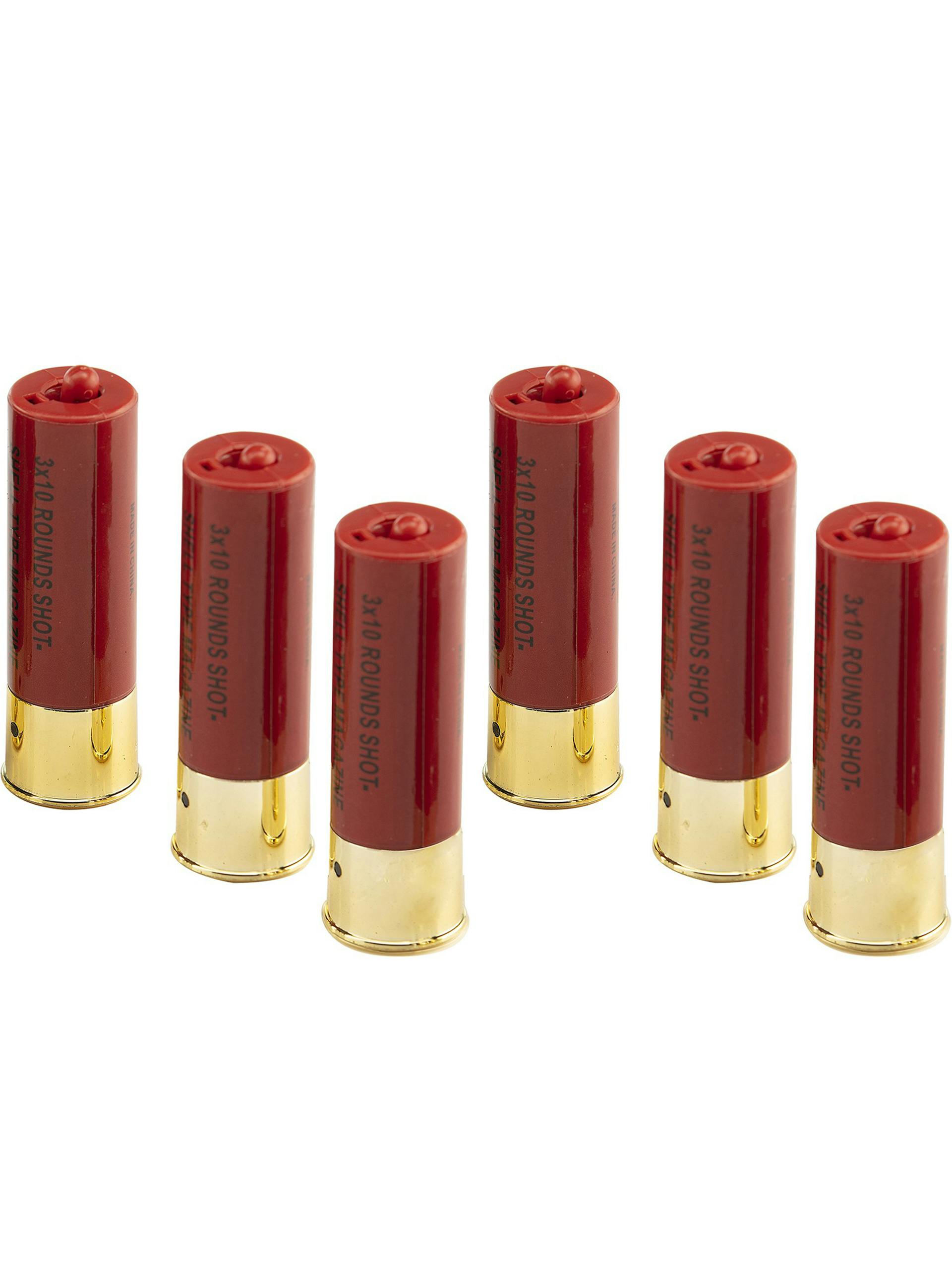 Golden Eagle 30rnd Tri-Shot Shotgun Shell Magazines; 6 Pack | Airsoft