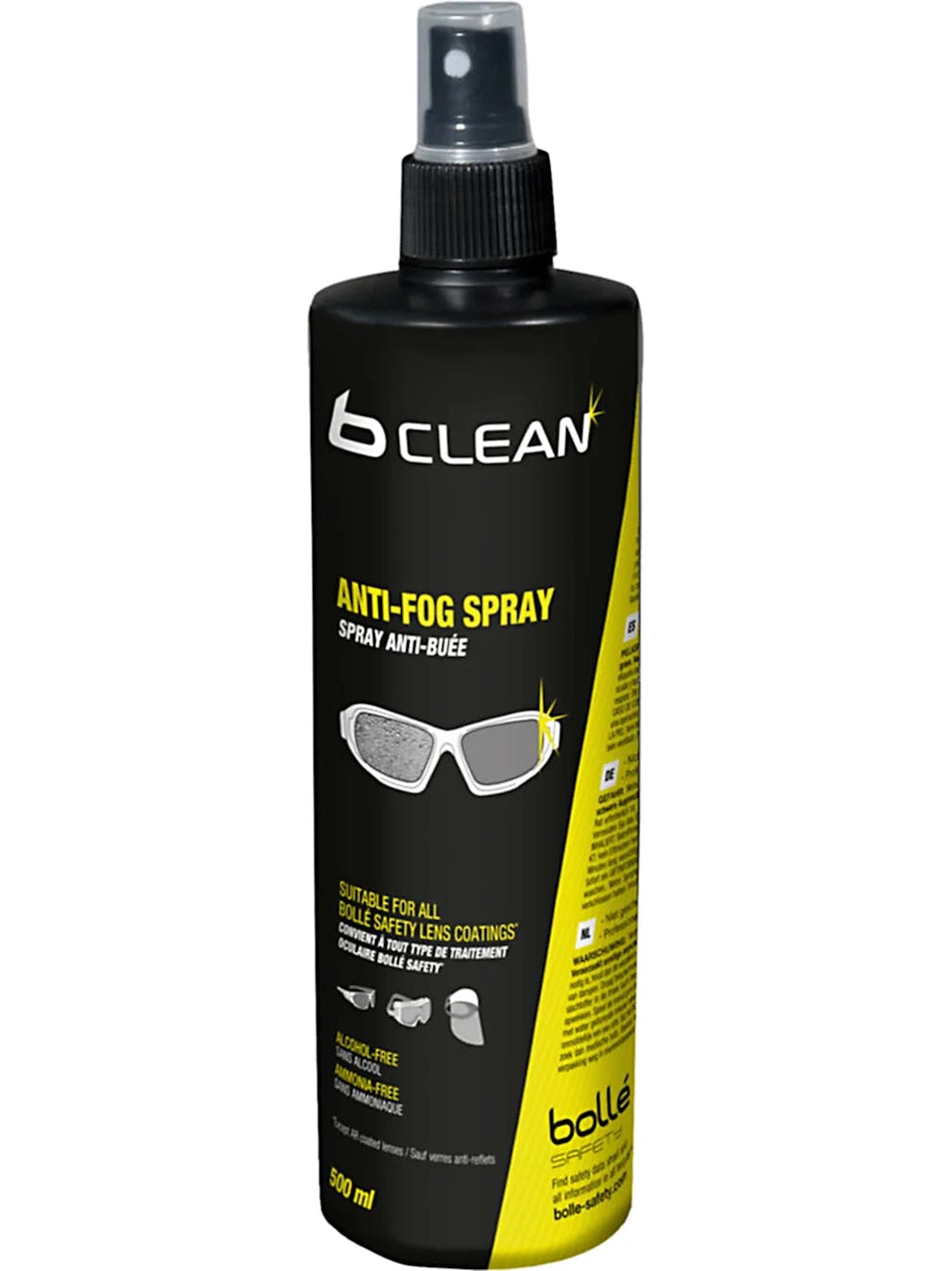 Bollé Safety - B-Clean 500ml Anti-Fog Spray | Patrol Base UK