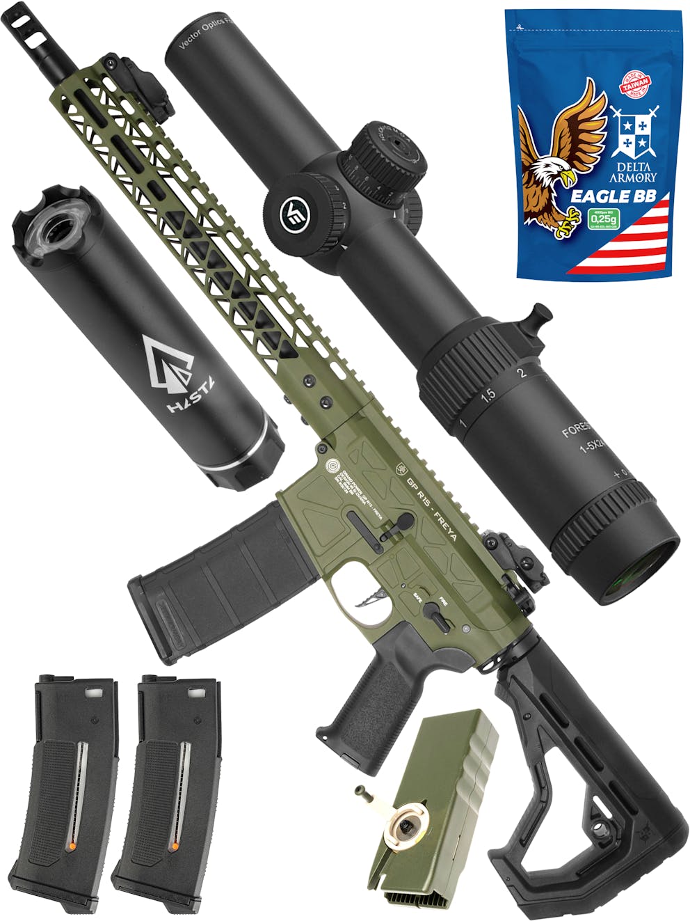 Delta Armory Forrested FREYA™ DMR Bundle | Patrol Base UK