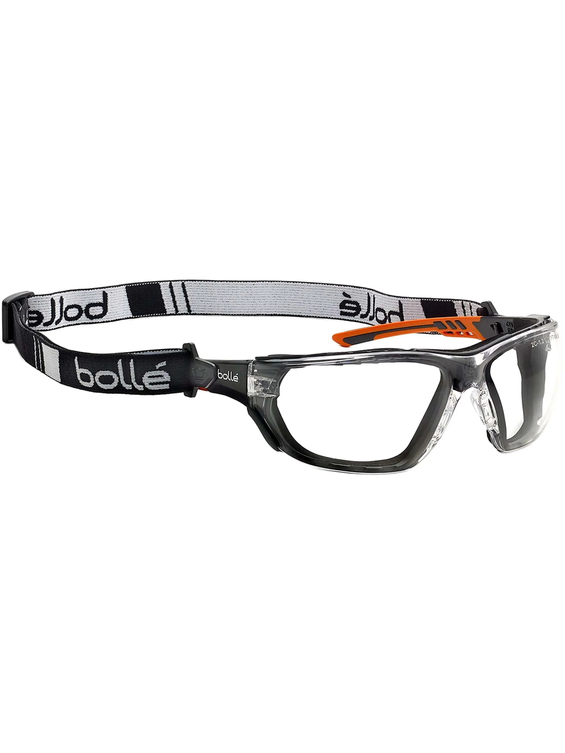 Bollé Safety NESS+ Assembled Glasses/Goggles w/Gasket & Strap