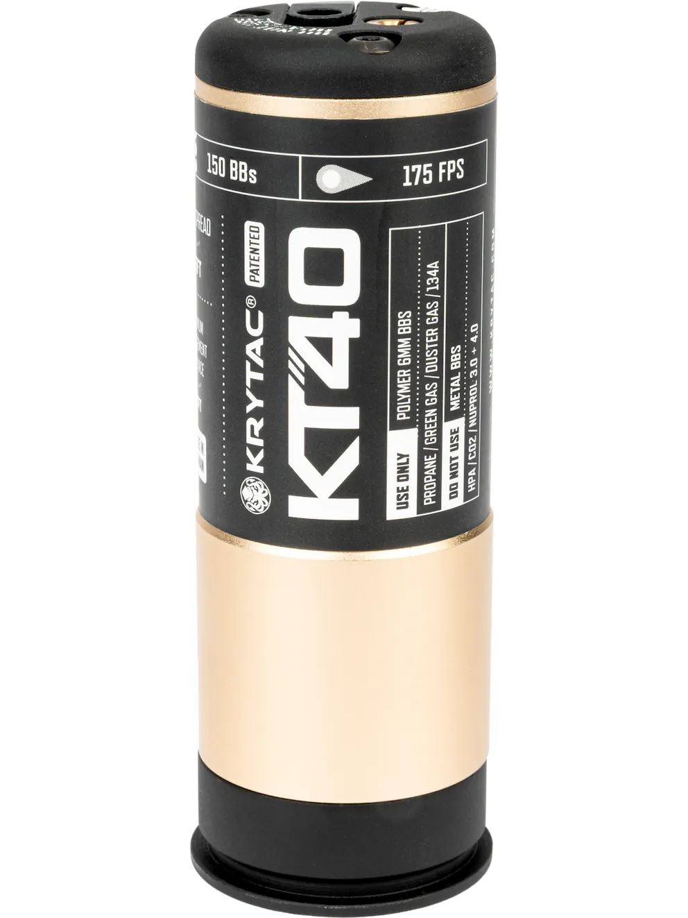 KRYTAC KT40 40mm MOSCART Gas Grenade Shell | Patrol Base UK