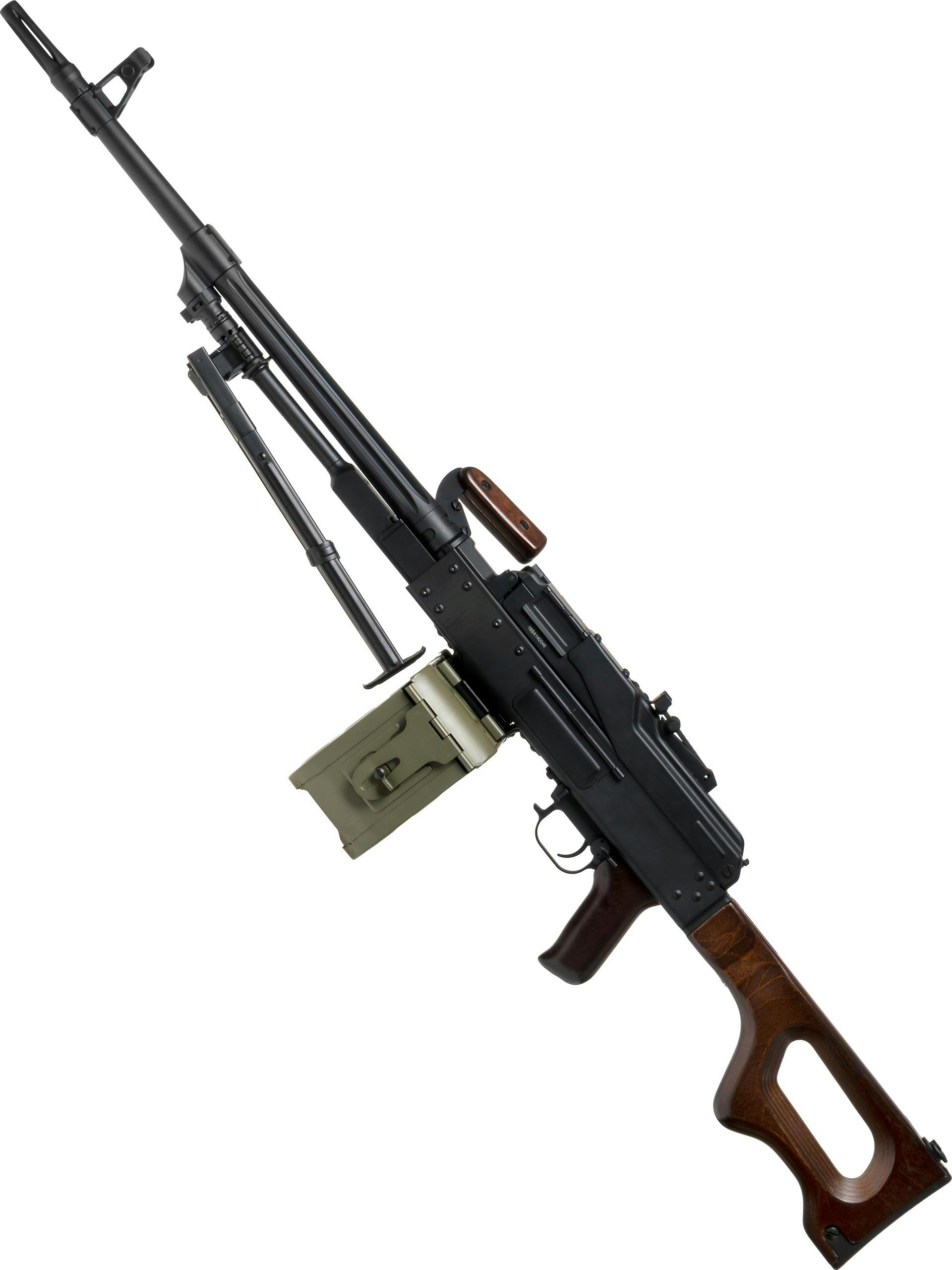 PKM Airsoft Rifle w/ Drum Magazine