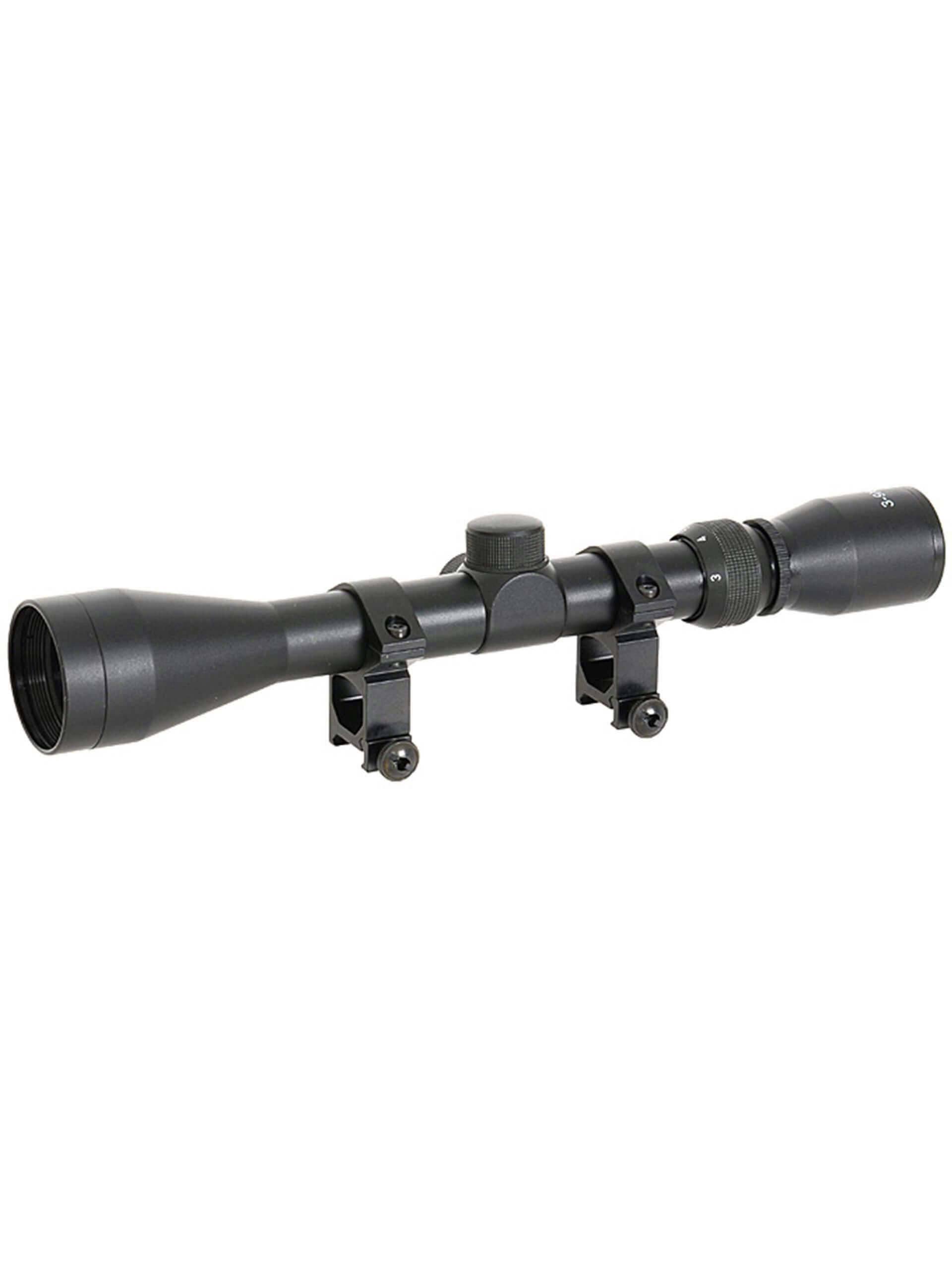 PCS 3-9-x40 Rifle Scope w/ High Mount Rings | Patrol Base UK